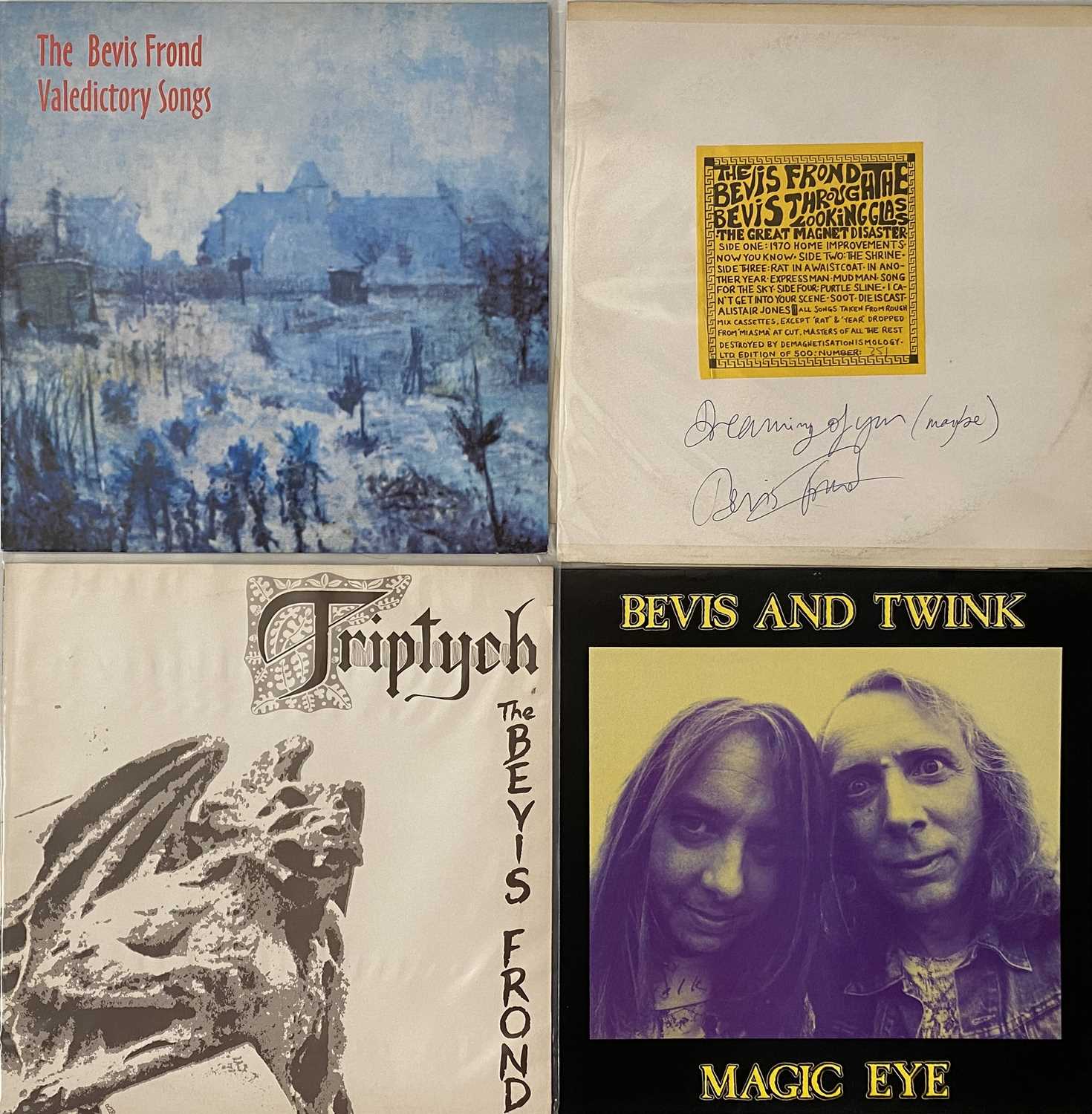 Lot 152 - THE BEVIS FROND AND RELATED - LP PACK