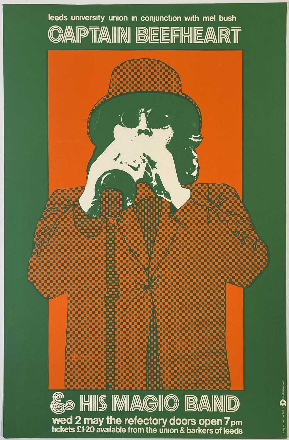 Lot 118 - CAPTAIN BEEFHEART - ORIGINAL 1973 LEEDS