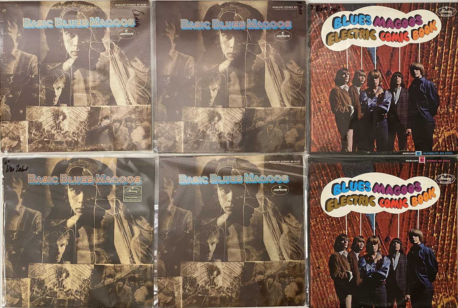Lot 172 - BLUES MAGOOS - LP PACK (INC RARITIES)