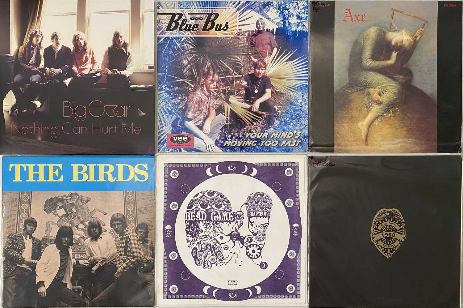 Lot 173 - PSYCH LP PACK (90s/ 60s REISSUES)