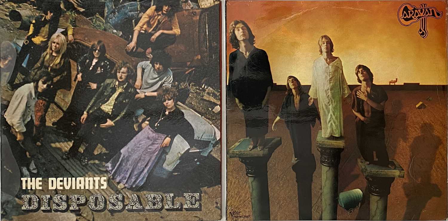 Lot 177 - CARAVAN/ THE DEVIANTS - LP RARITIES PACK