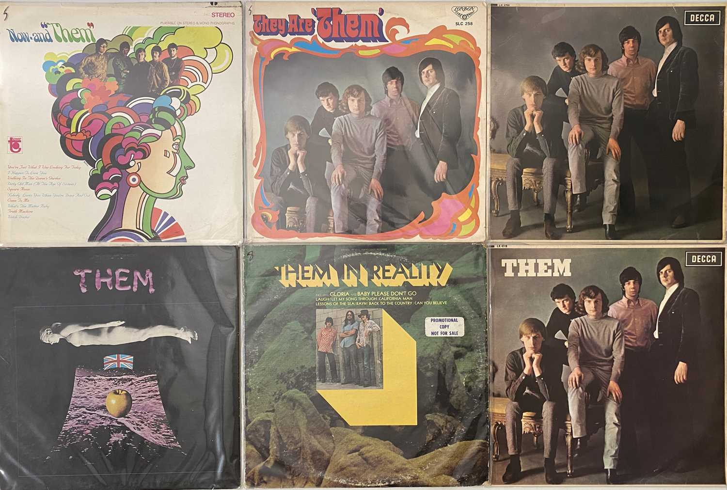 Lot 178 - THEM - LP PACK