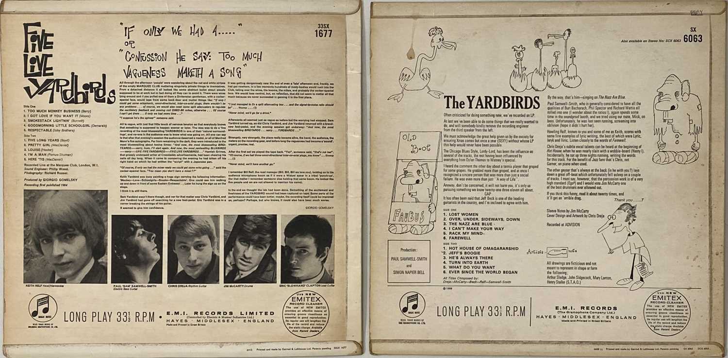 Lot 194 - YARDBIRDS - ROGER THE ENGINEER/ FIVE LIVE