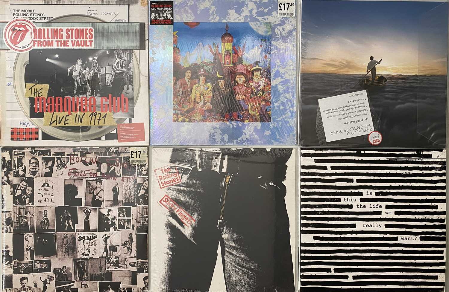 Lot 486 - BRITISH ROCK ICONS - LP COLLECTION (MODERN/