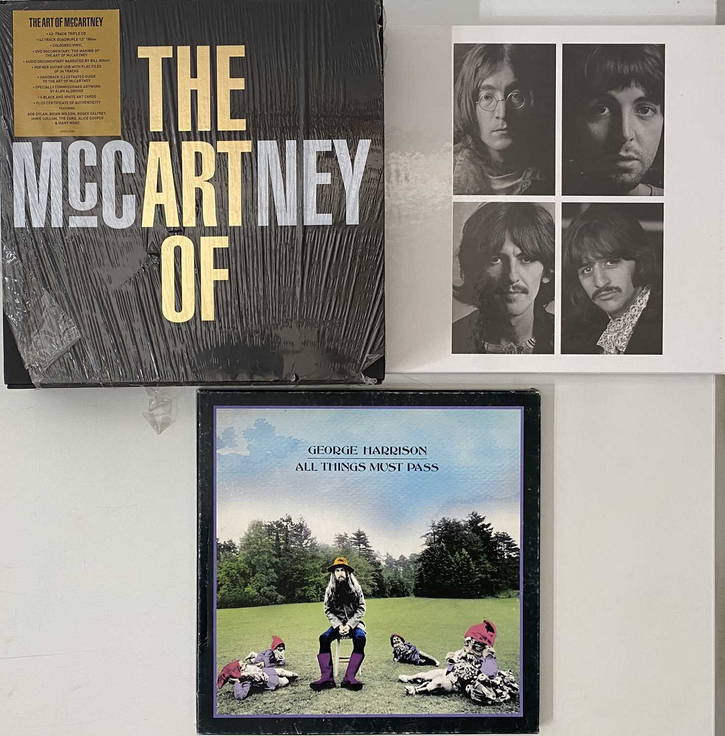 Lot 493 - THE BEATLES/ HARRISON/ MCCARTNEY - LP BOX