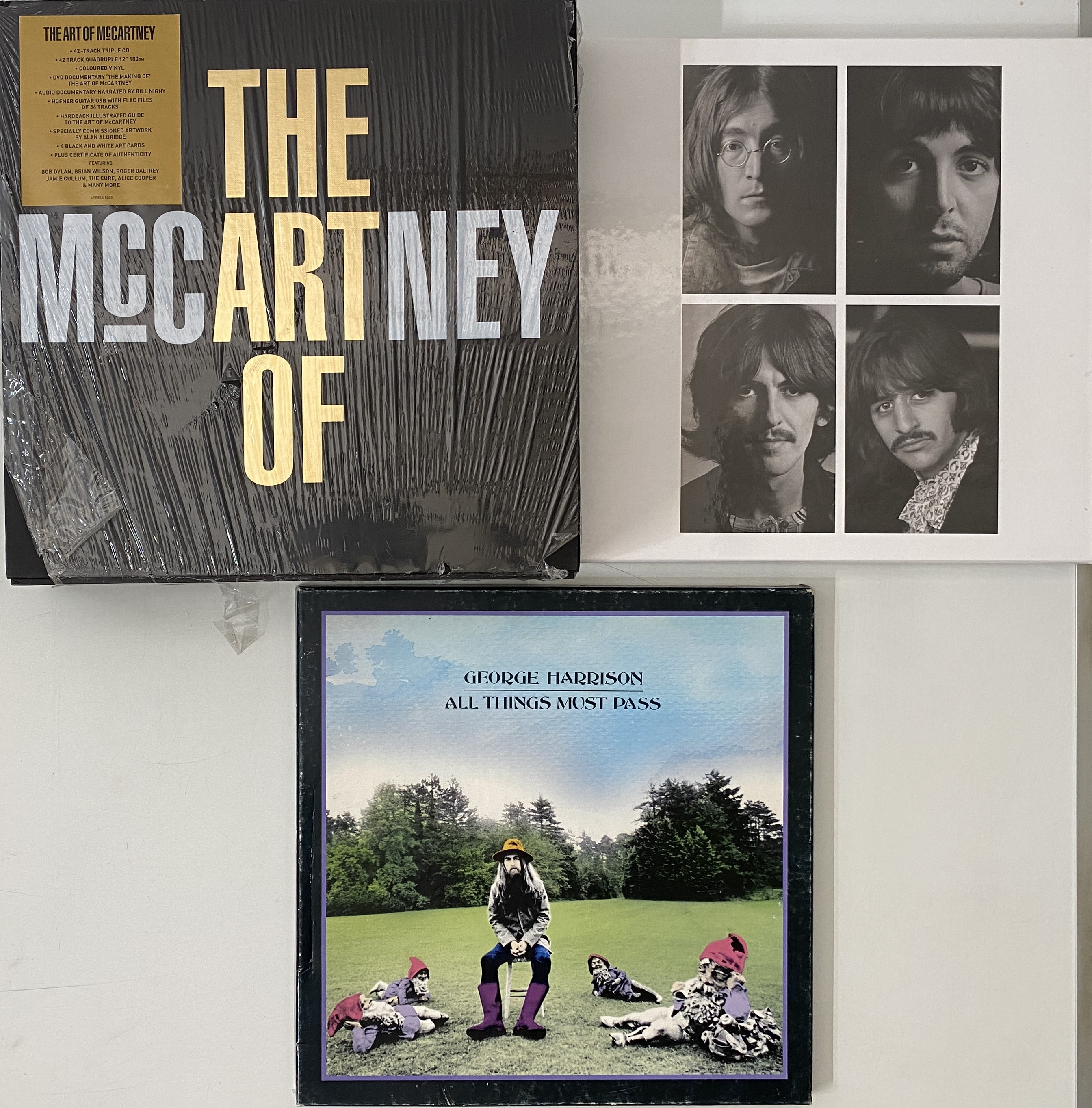 Lot 493 - THE BEATLES/ HARRISON/ MCCARTNEY - LP BOX