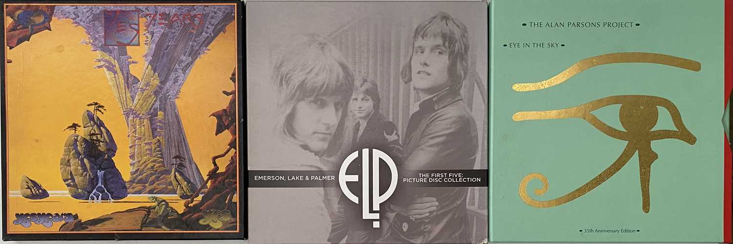 Lot 497 - PROG/ CLASSIC ROCK - LP/ CD BOX SETS PACK