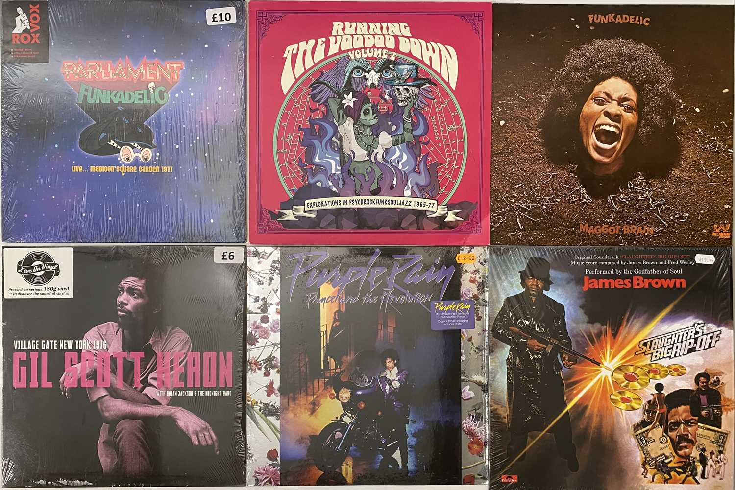 Lot 502 - SOUL/ FUNK - LP COLLECTION (MODERN/ REISSUE