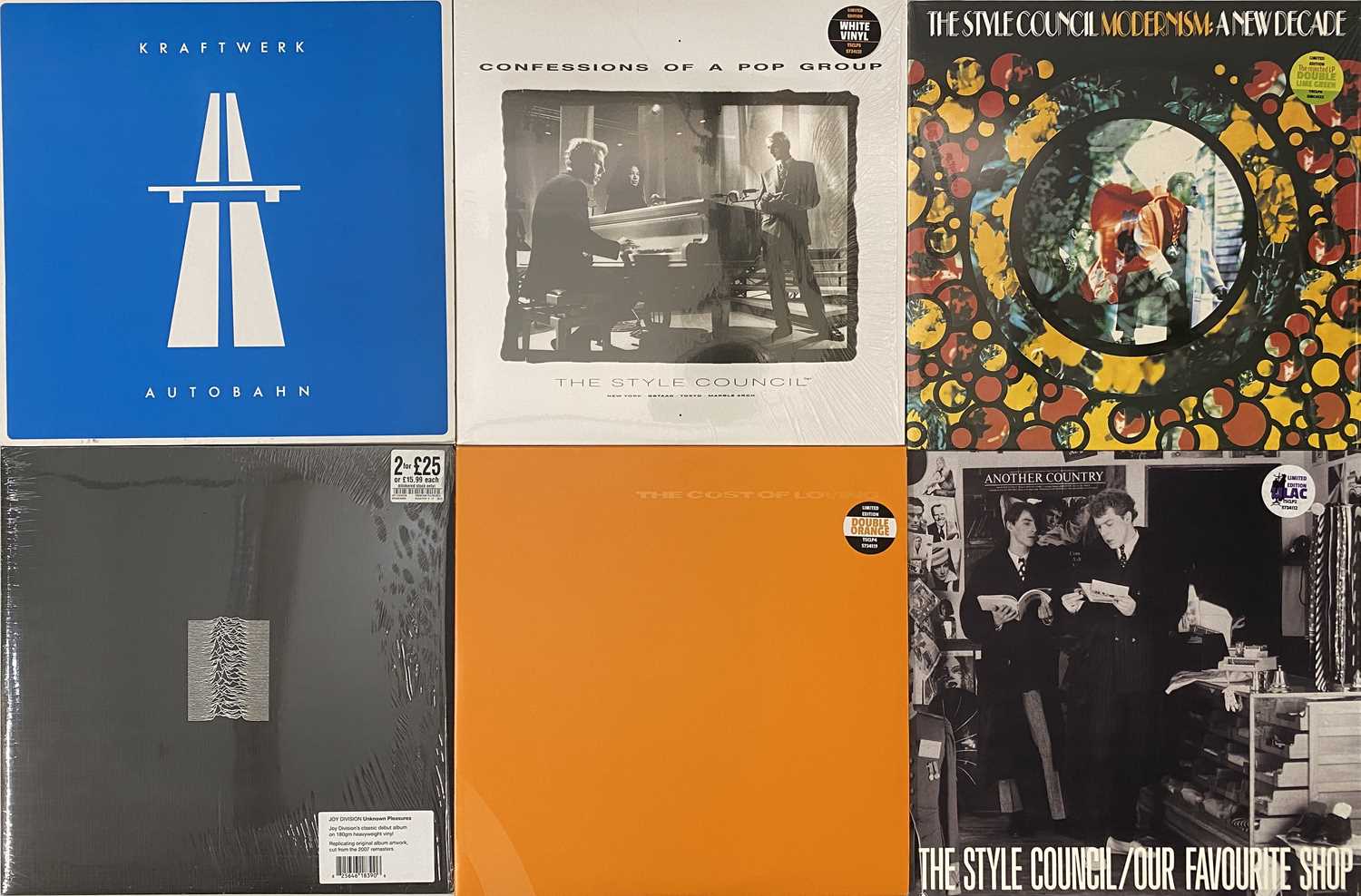 Lot 505 - ALT/ WAVE/ PUNK - MODERN/ REISSUE LP