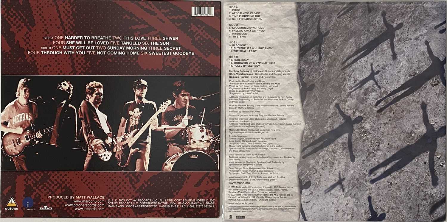 Lot 311 - MUSE/ MAROON 5 - 2000s RARITIES LP PACK