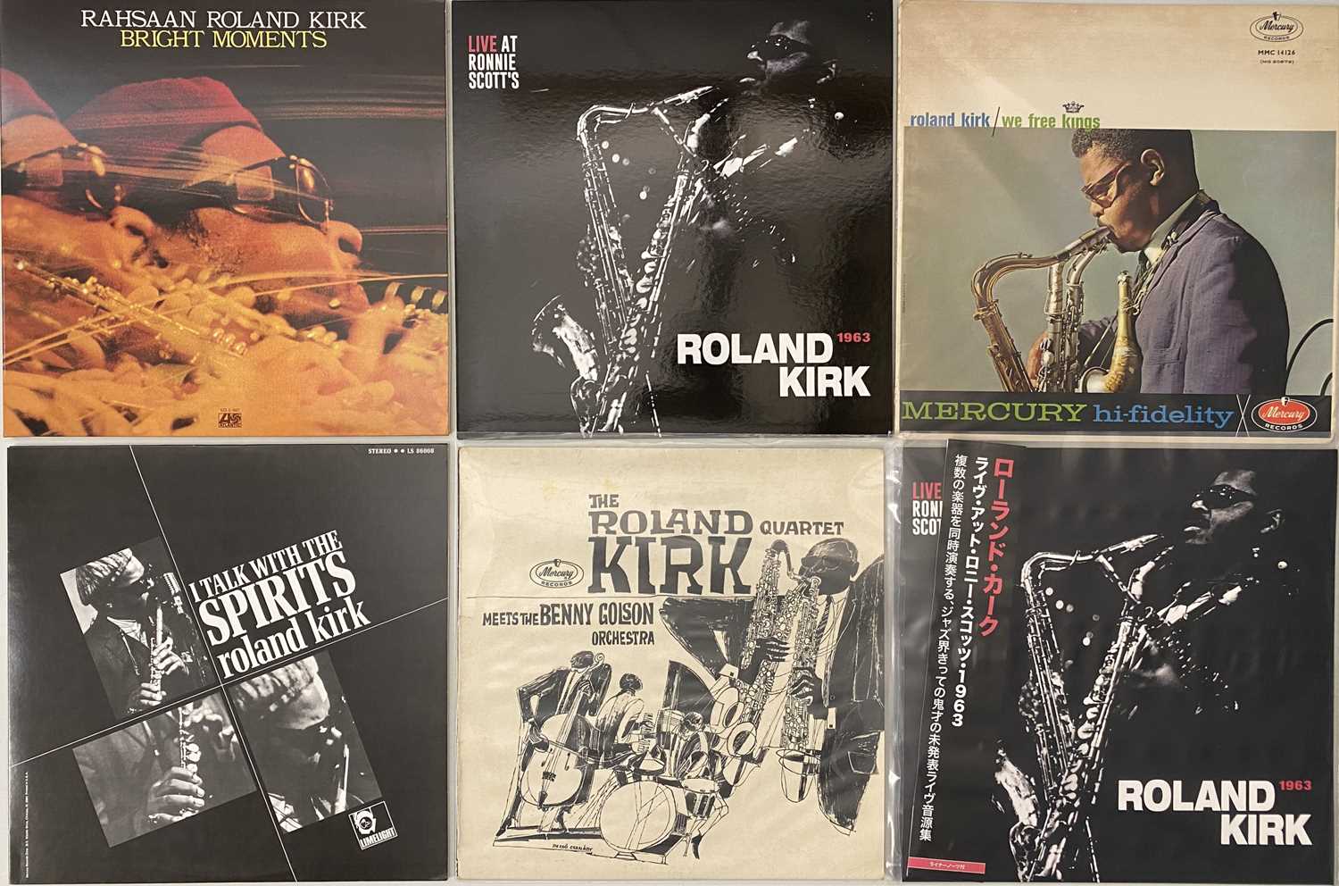 Lot 47 - ROLAND KIRK / QUINCY JONES - LP COLLECTION