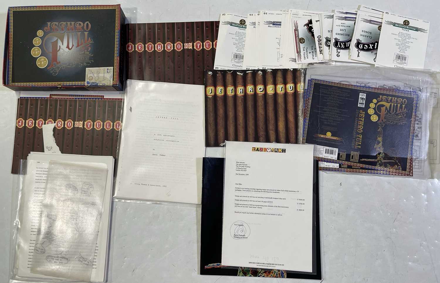 Lot 56 - JETHRO TULL - 25TH ANNIVERSARY BOX SET