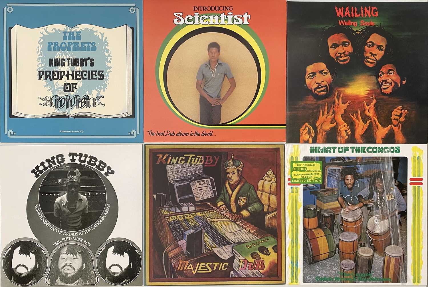 Lot 74 - DUB / REGGAE (MODERN PRESSINGS) - LP