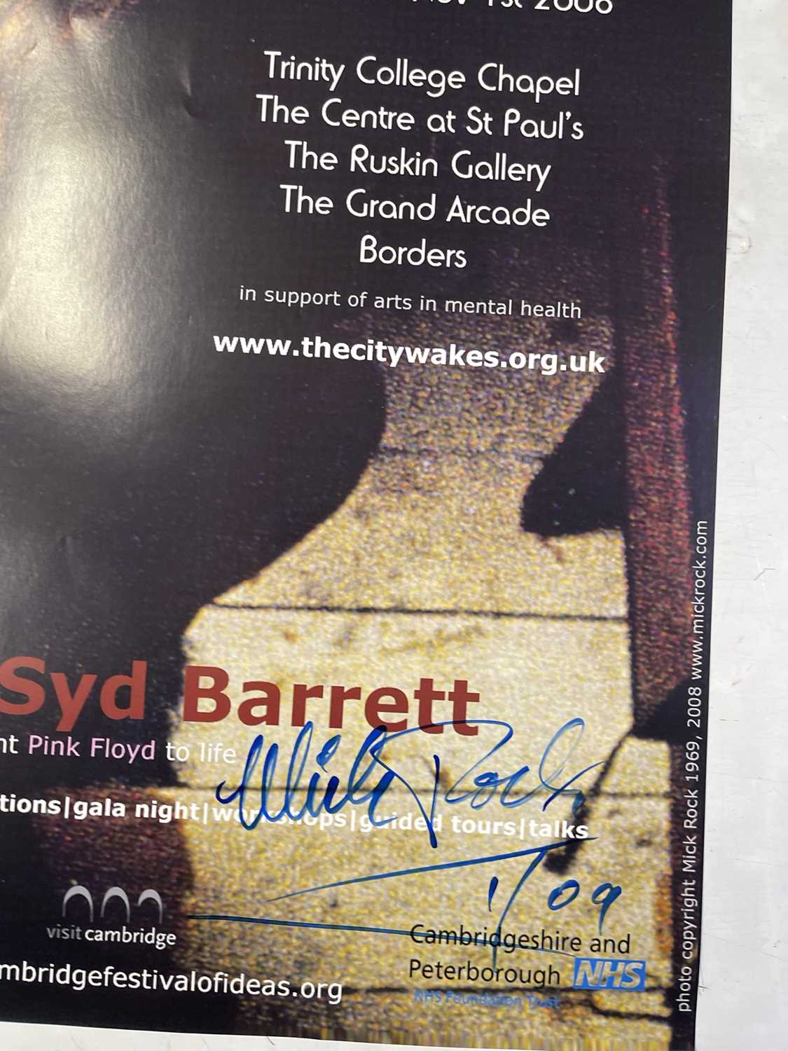 Lot 321 - PINK FLOYD - SYD BARRETT - MICK ROCK AND