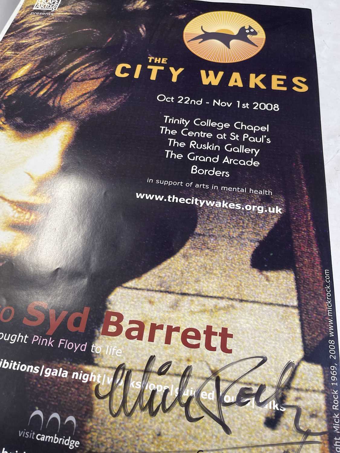 Lot 322 - PINK FLOYD - SYD BARRETT - MICK ROCK AND