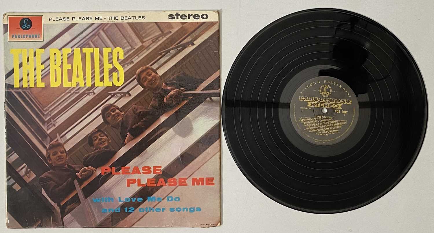 Lot 78 - THE BEATLES - PLEASE PLEASE ME LP (ORIGINAL