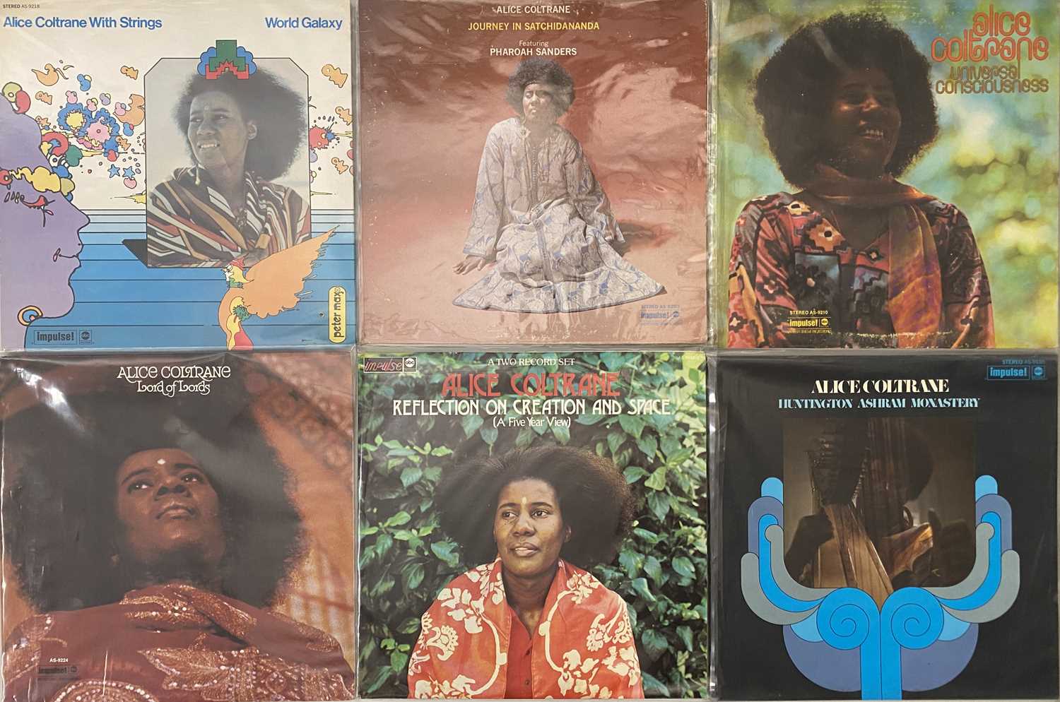 Lot 88 - ALICE COLTRANE - LP COLLECTION
