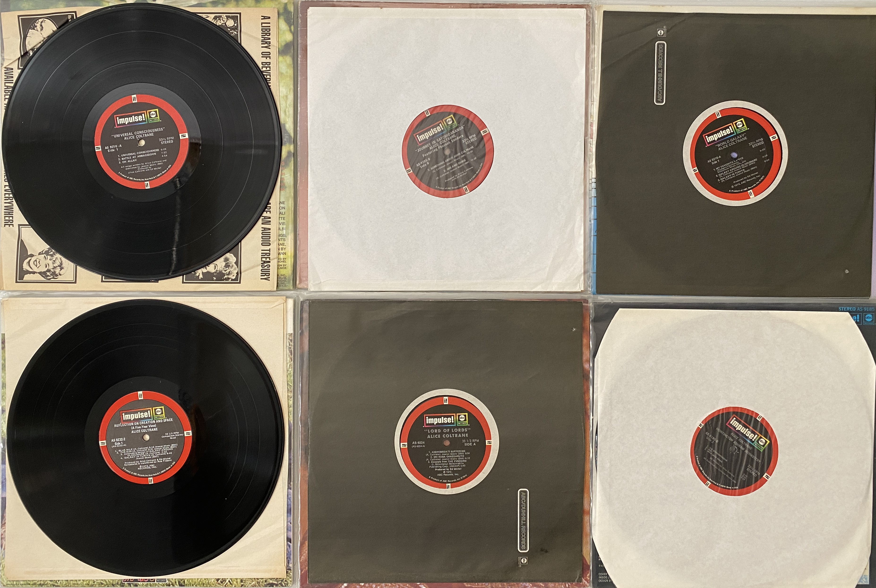 Lot 88 - ALICE COLTRANE - LP COLLECTION