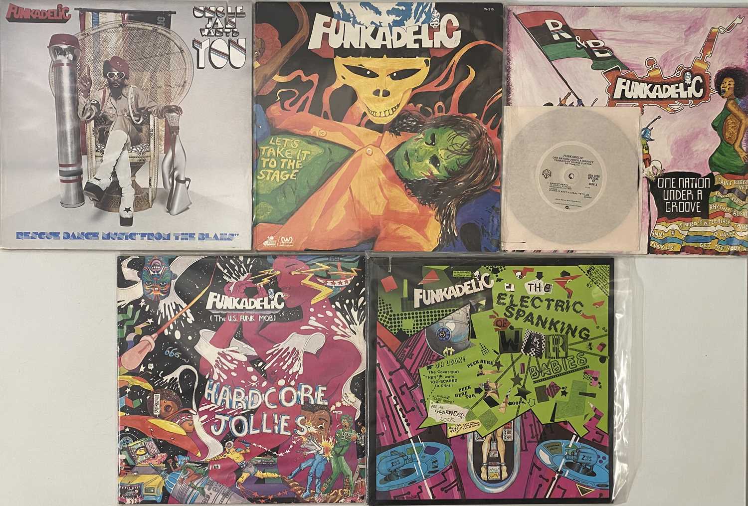 Lot 99 - FUNKADELIC - LP COLLECTION (INC ORIGINAL
