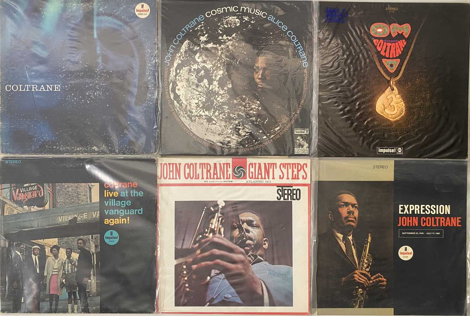 Lot 159 - JOHN COLTRANE - LARGELY 70s / 80s PRESSINGS