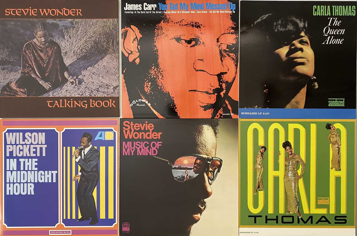 Lot 160 - SOUL - MODERN PRESSINGS - LP COLLECTION