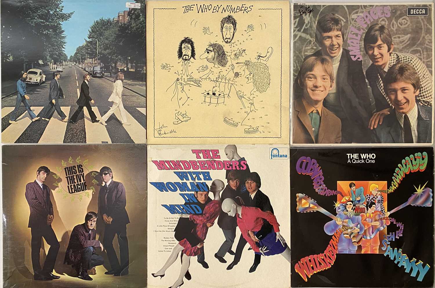 Lot 284 - 60s/ 70s ROCK/ POP/ BEAT - LP PACK
