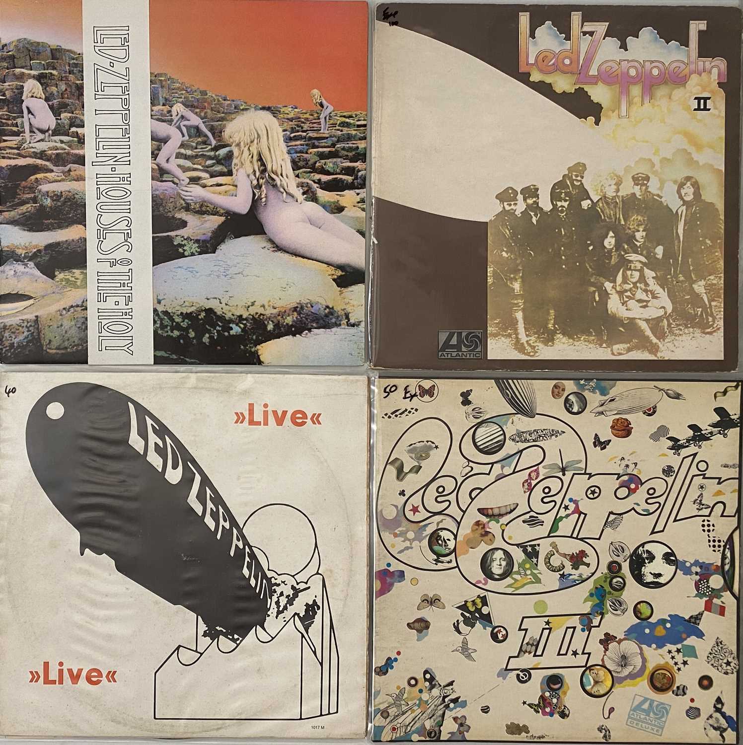 Lot 292 - LED ZEPPELIN - LP PACK