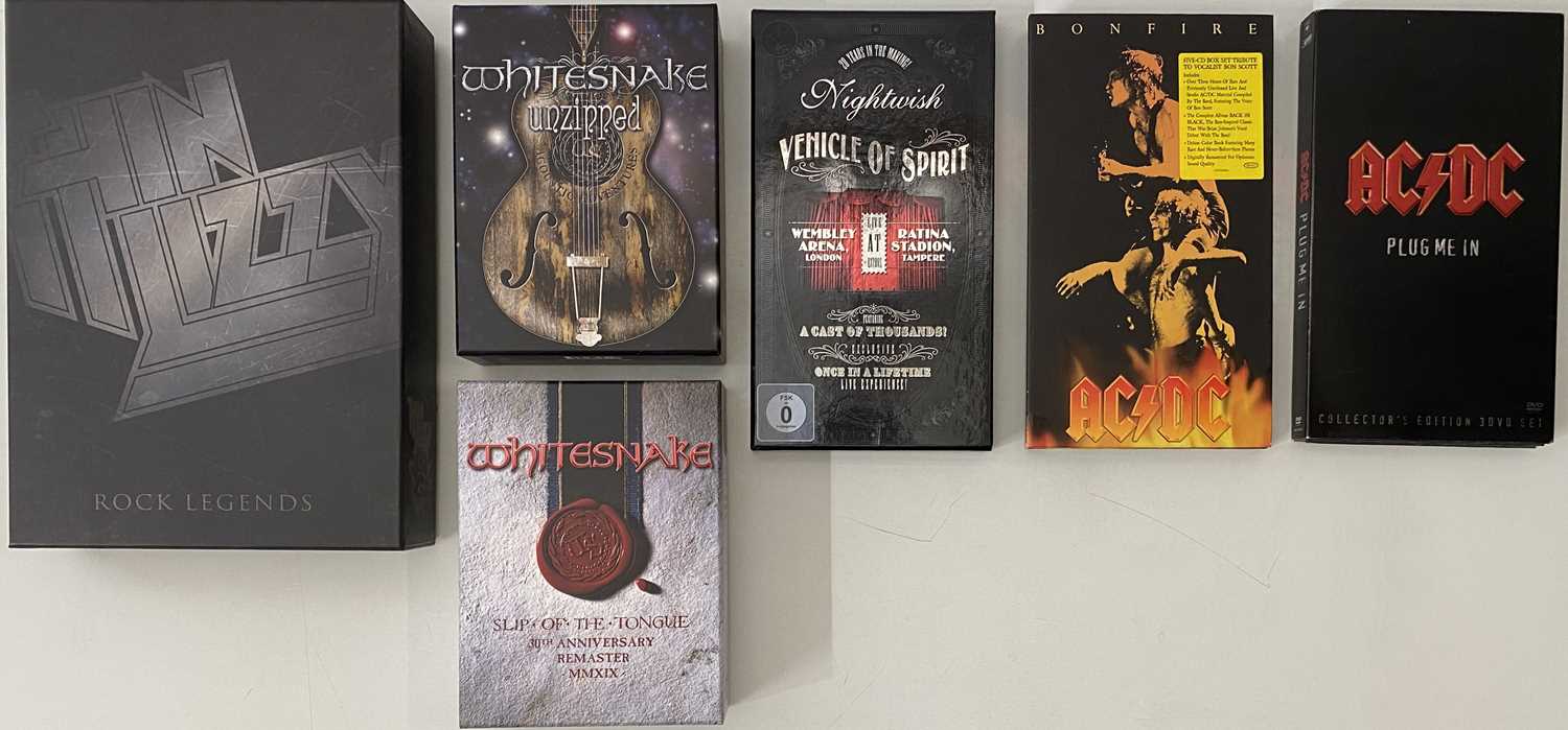Lot 667 - METAL / HEAVY ROCK - CD BOX SETS