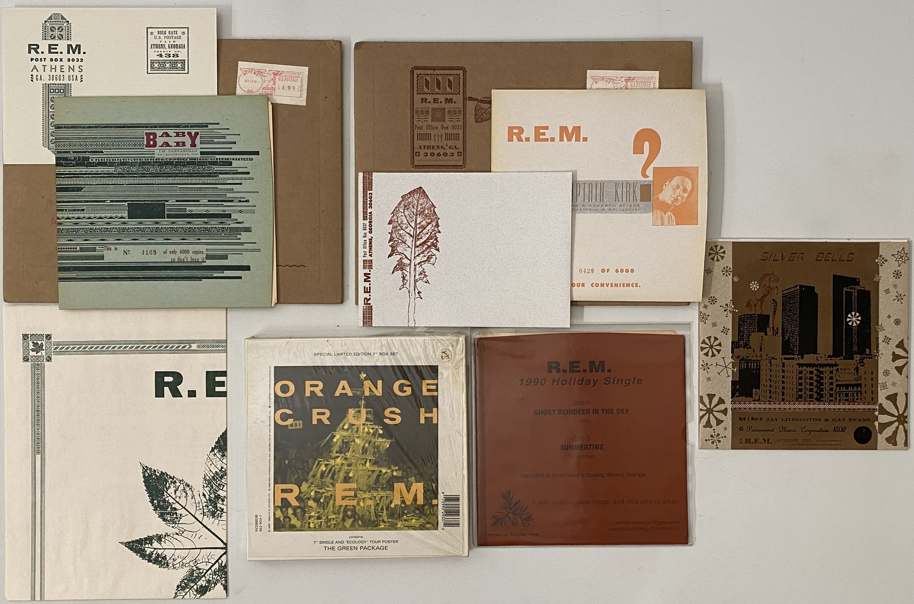 Lot 290 - REM - 7" COLLECTION