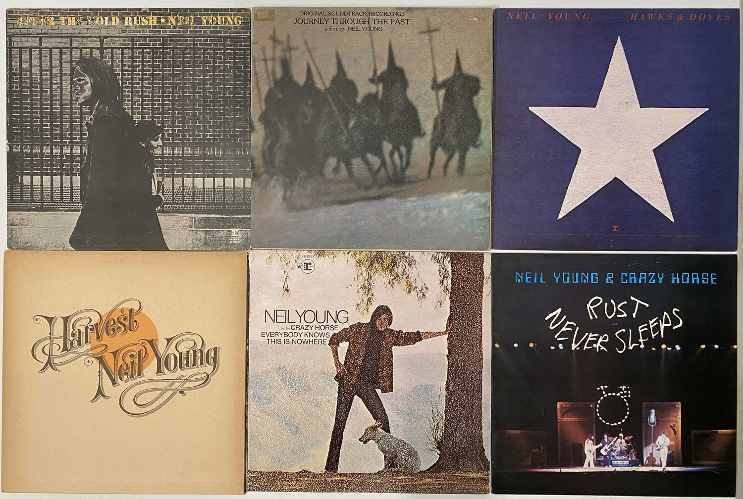 Lot 681 - NEIL YOUNG / RELATED - LP PACK