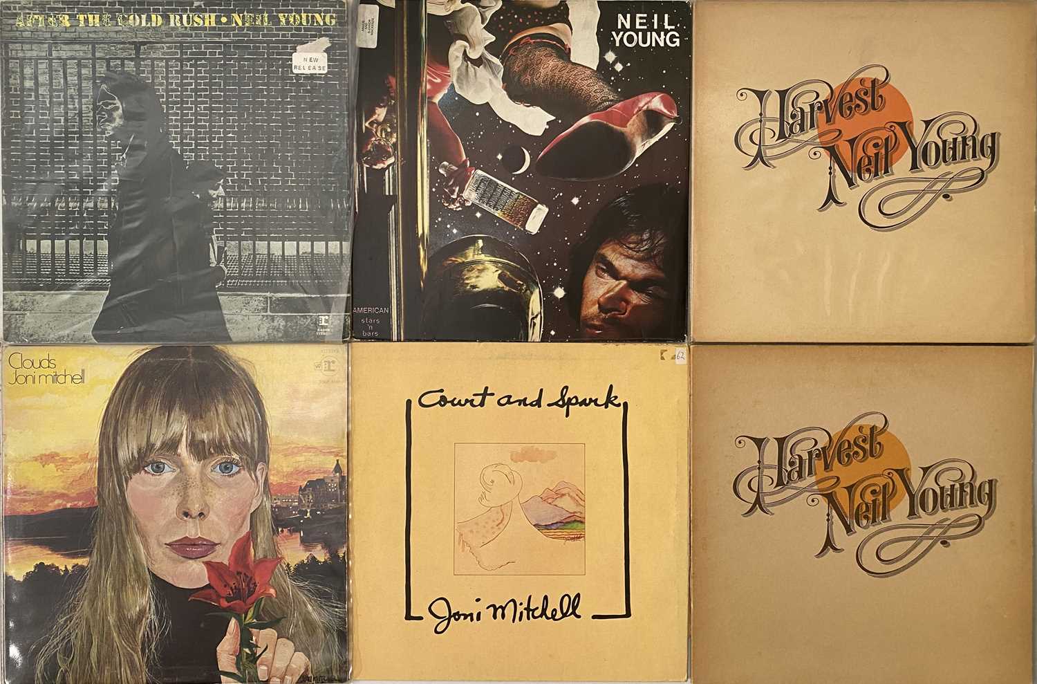 Lot 608 - FOLK/ COUNTRY/ ROCK - LP COLLECTION