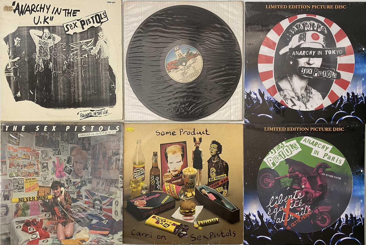 Lot 688 - PUBLIC IMAGIC LTD / SEX PISTOLS - LP PACK