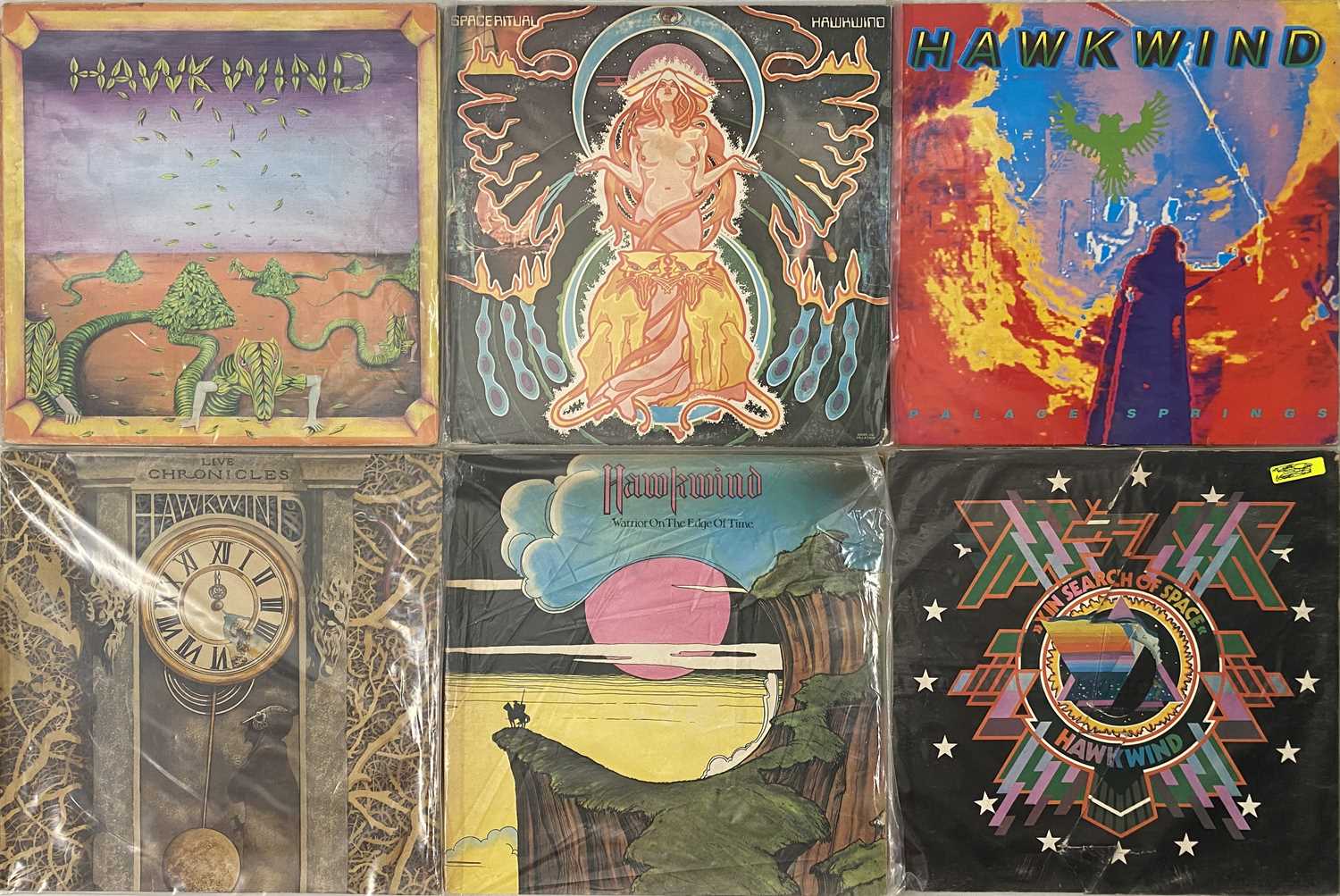 Lot 616 - HAWKWIND - LP COLLECTION