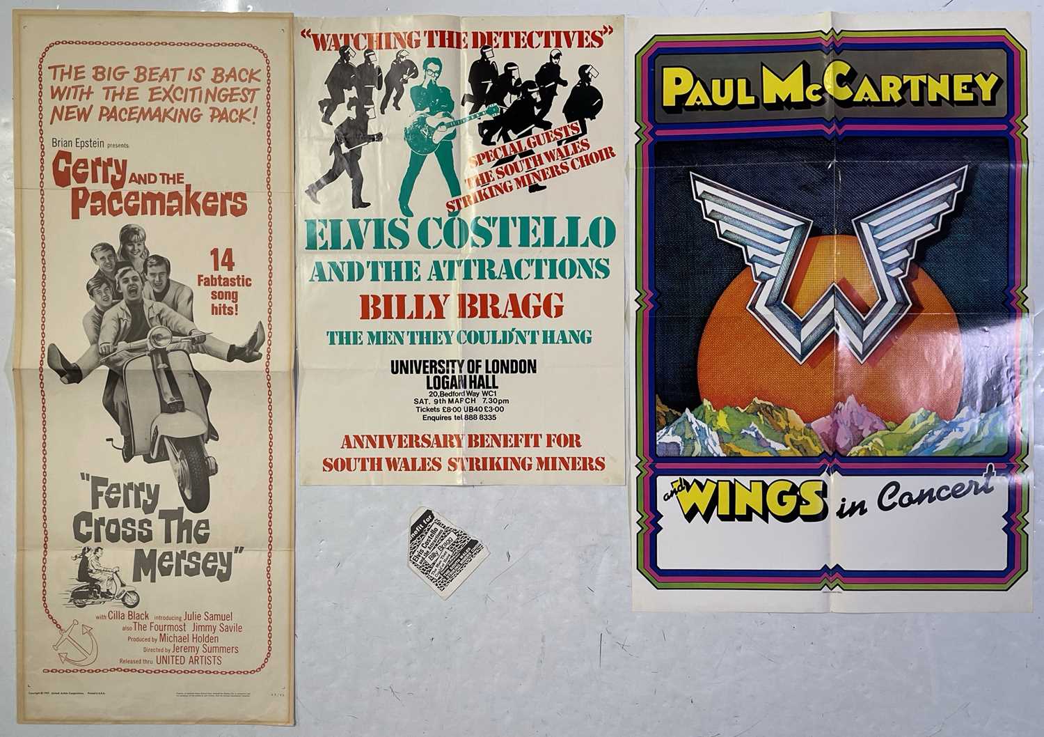 Lot 131 - ROCK AND POP POSTERS - PAUL MCCARTNEY