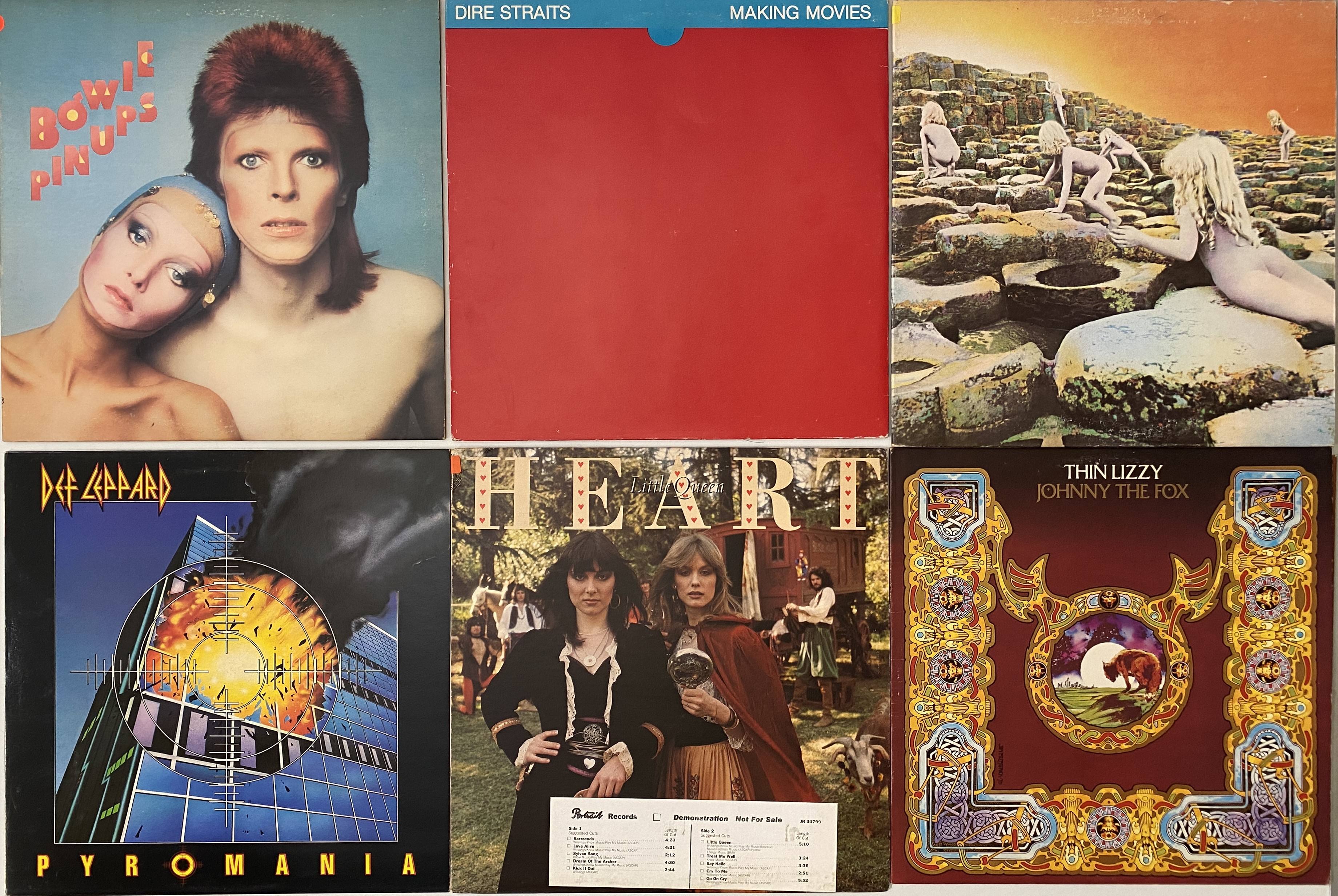 Lot 643 - MIXED ROCK - LP COLLECTION