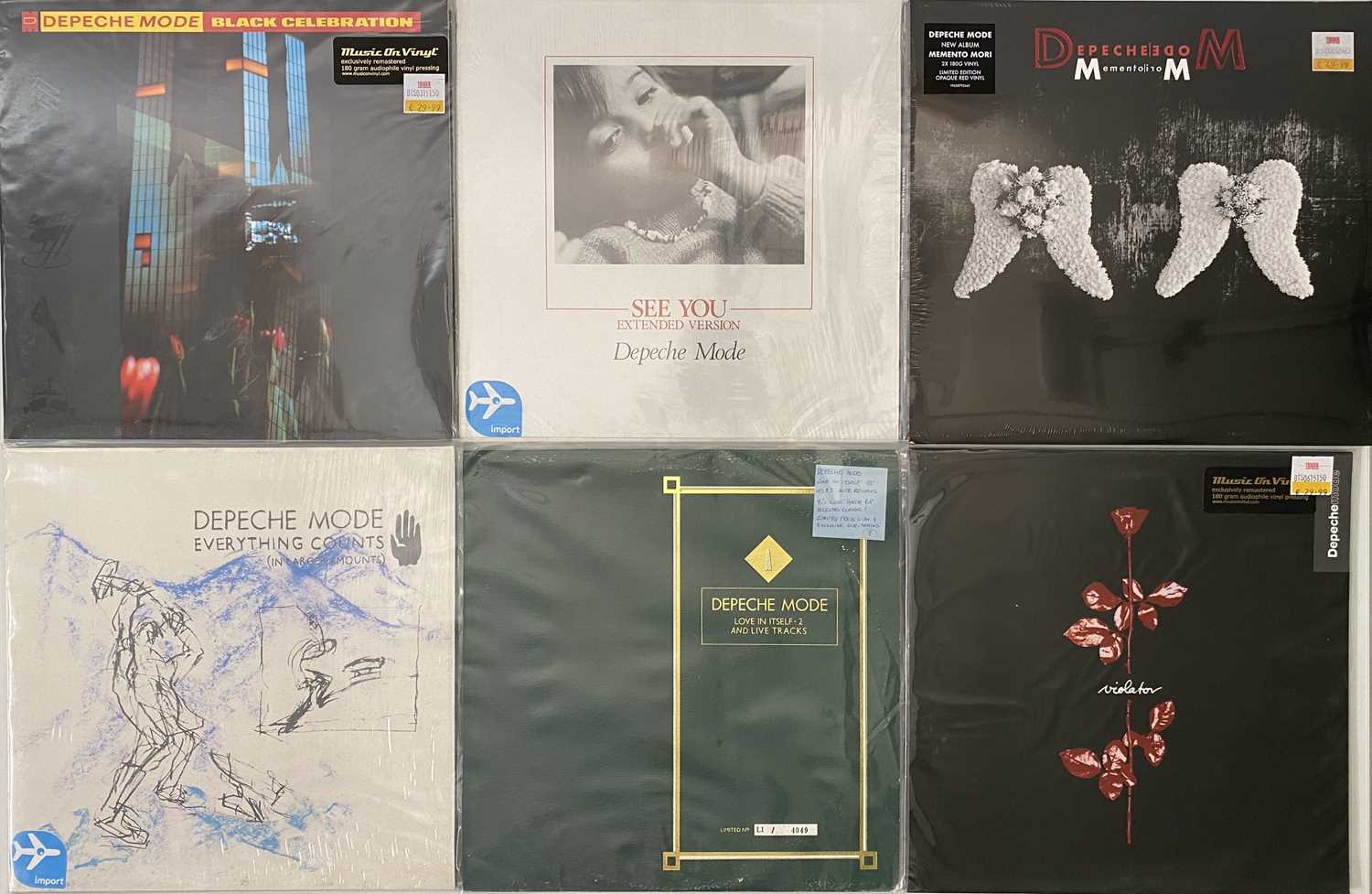 Lot 657 - DEPECHE MODE - 12"/ LP PACK