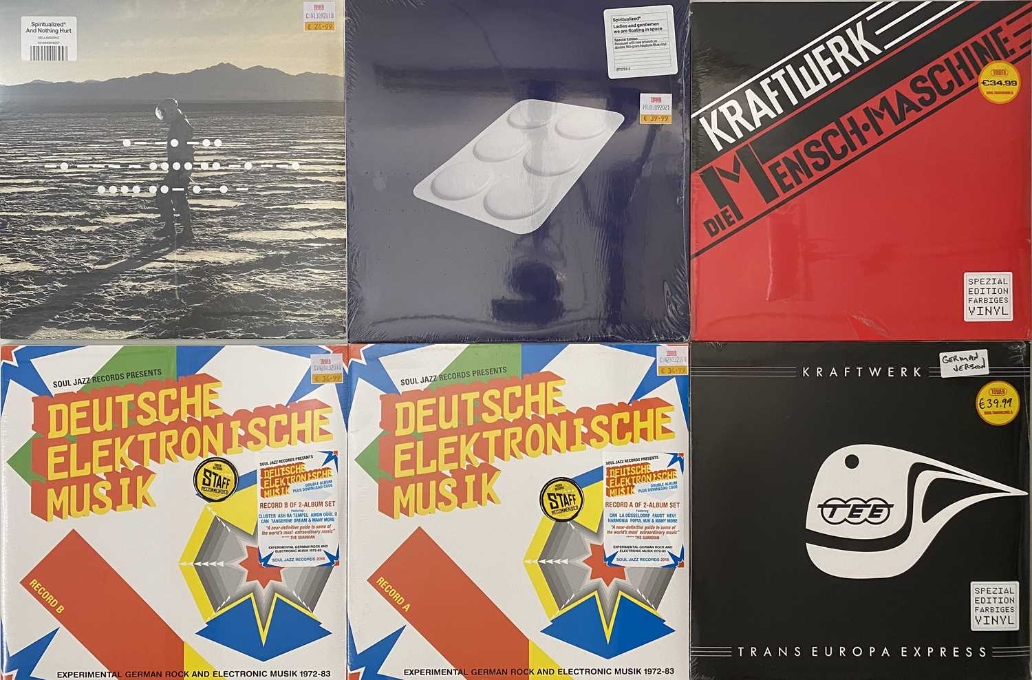 Lot 660 - ELECTRONIC ARTISTS - LP BUNDLE (ALL