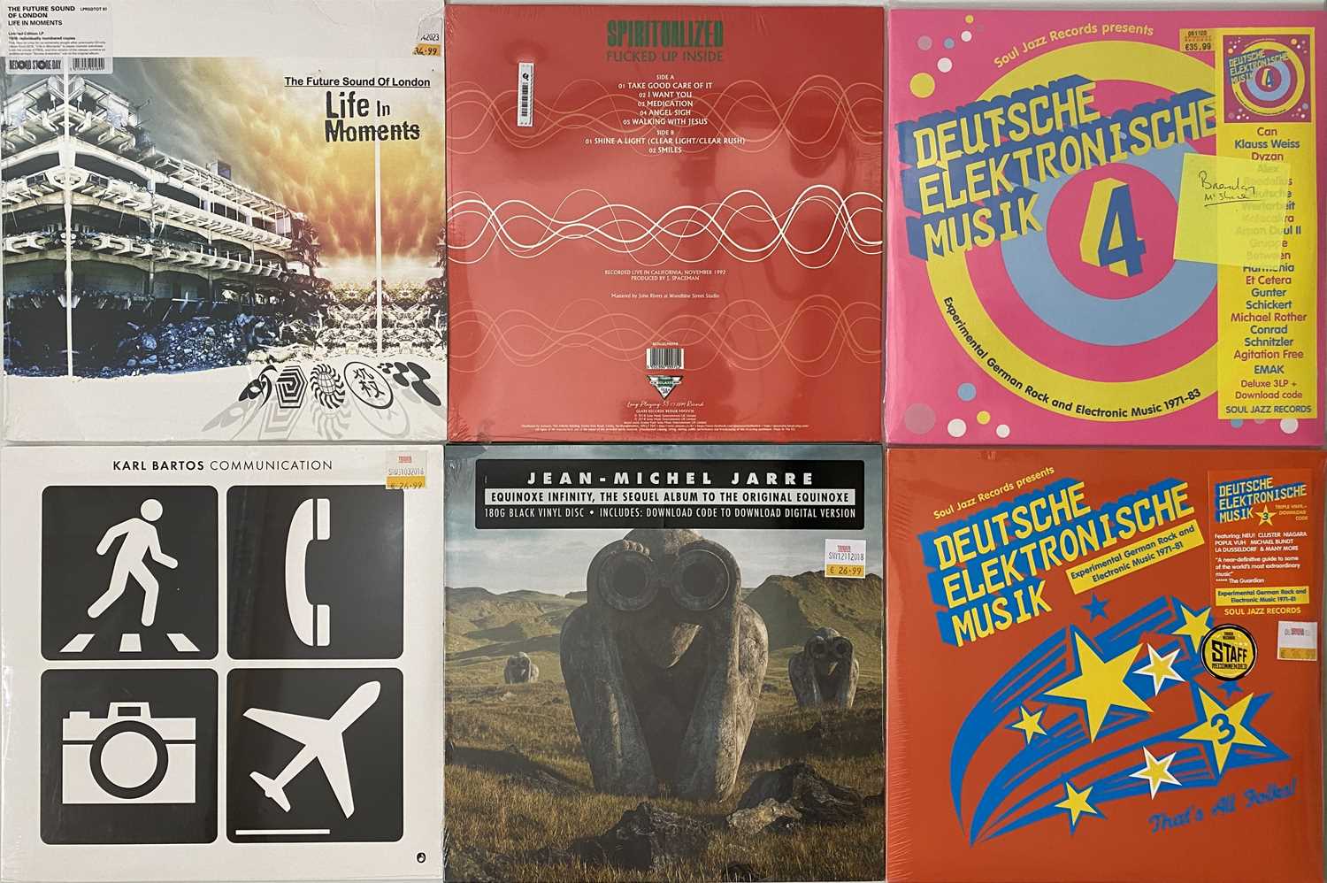 Lot 660 - ELECTRONIC ARTISTS - LP BUNDLE (ALL