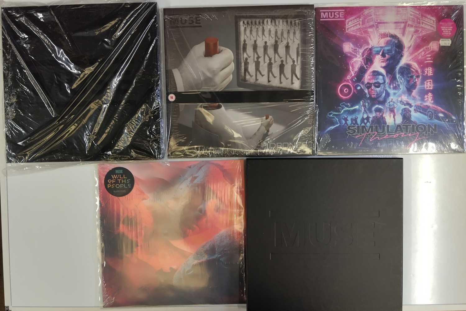 Lot 801 - MUSE - LP/ BOX SET PACK