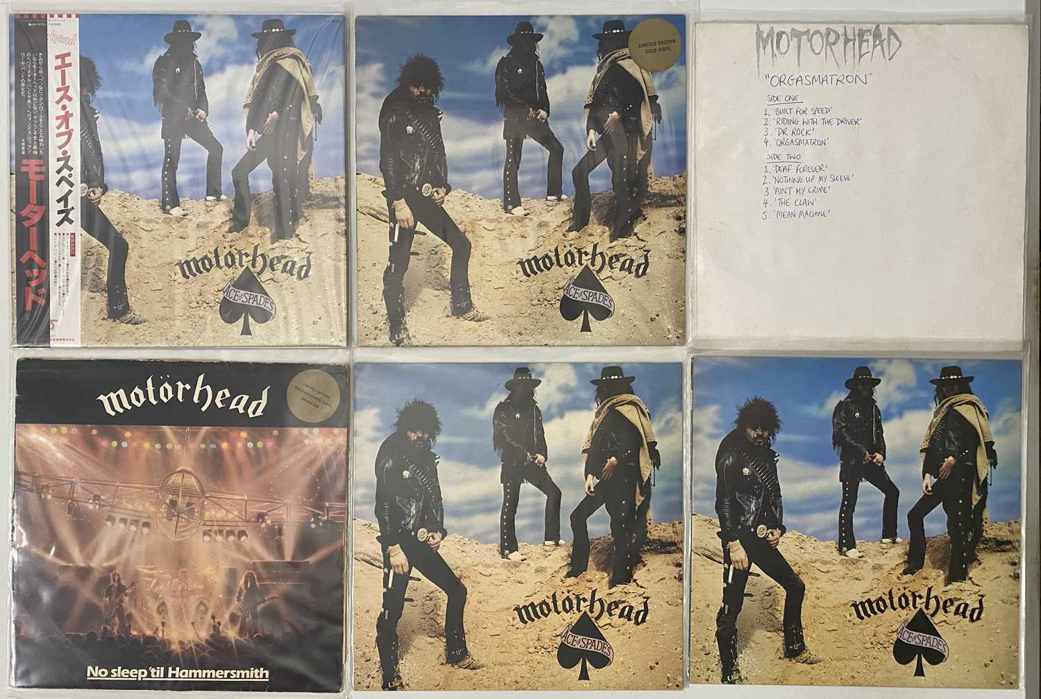 Lot 745 - MOTORHEAD - LP / 7" PACK