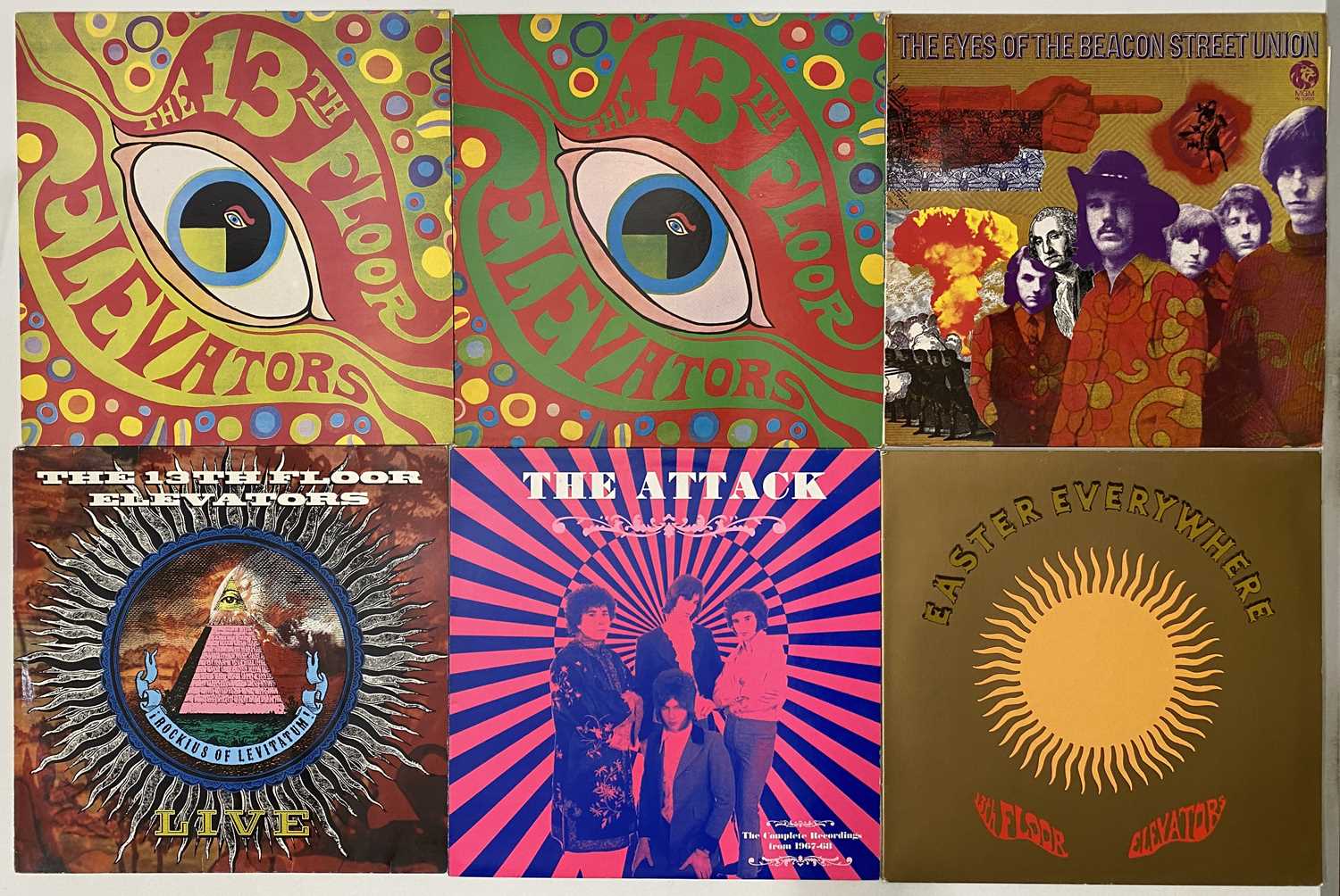 Lot 815 - PSYCH - LP PACK (REISSUES)