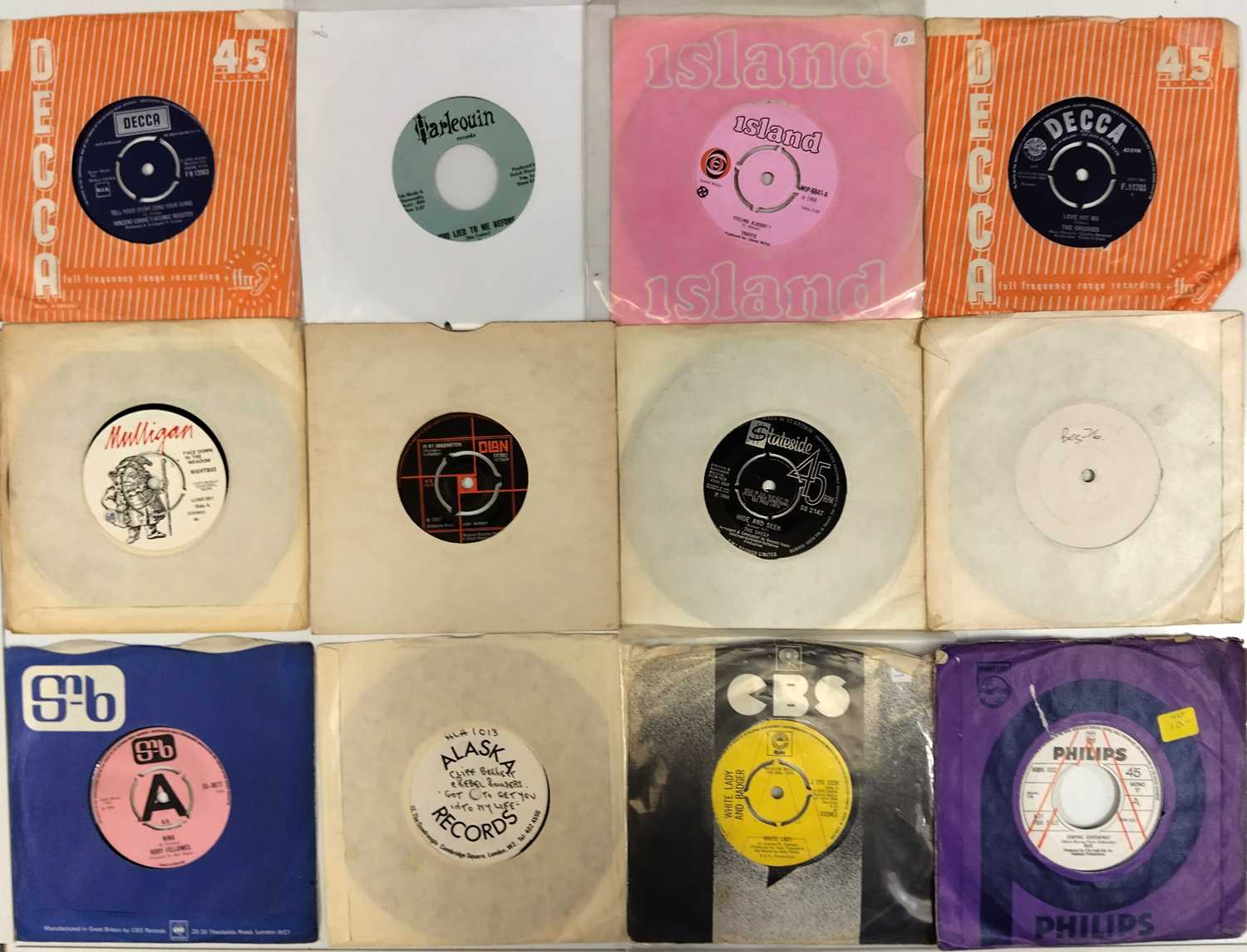 Lot 851 - 60s ROCK/ PROG/ POP - 7" COLLECTION (INC