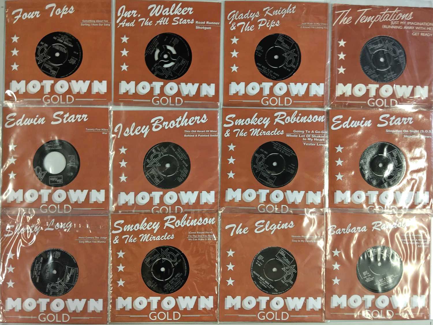 Lot 870 - MAINLY MOTOWN UK 7" REISSUES COLLECTION