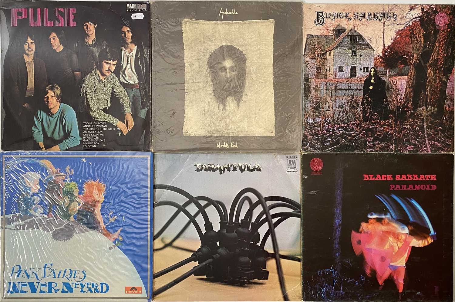 Lot 948 - HEAVY ROCK & METAL - LP PACK