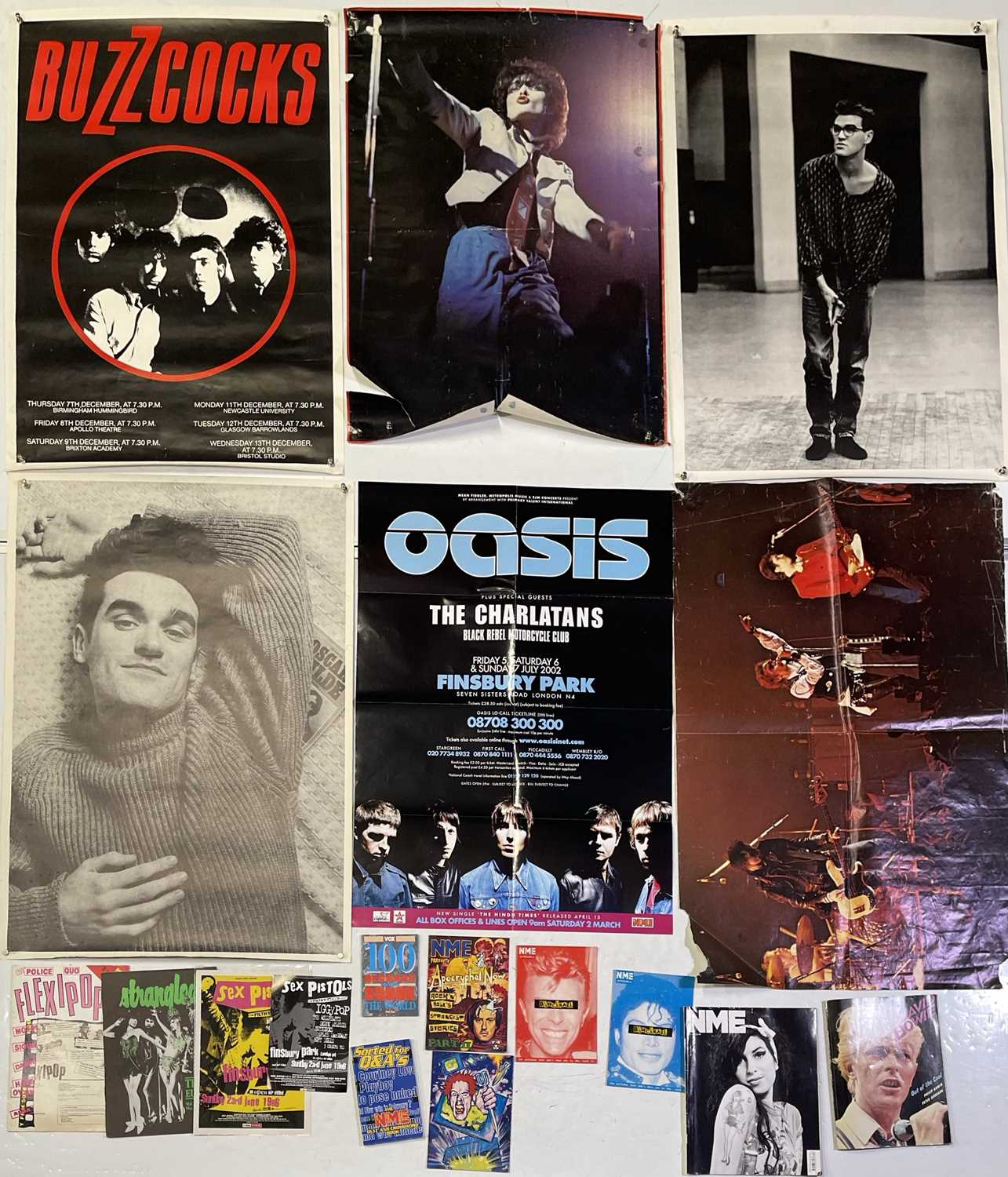 Lot 70 - PUNK / INDIE - MEMORABILIA AND POSTER
