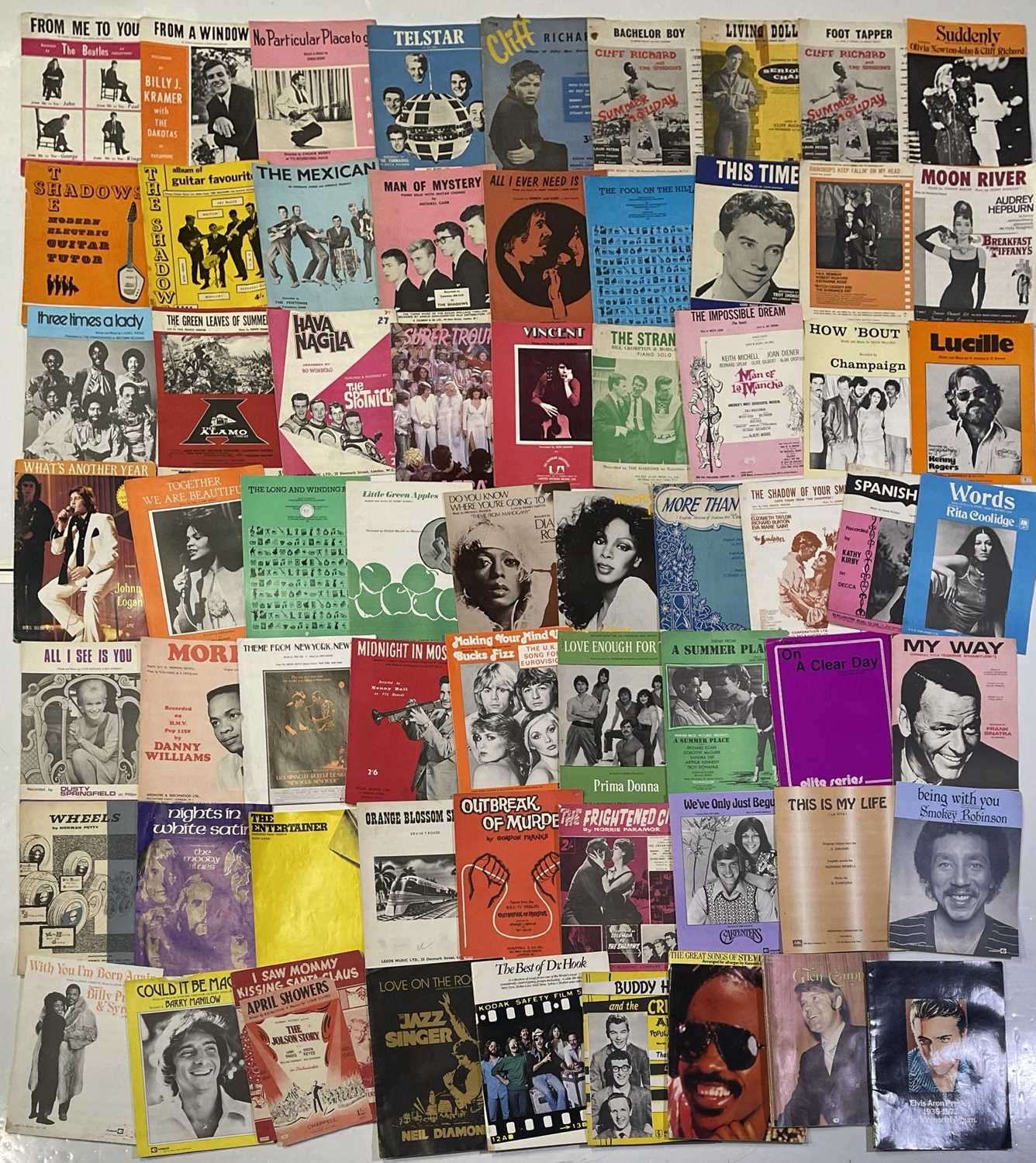 Lot 73 - SHEET MUSIC COLLECTION INC THE BEATLES.