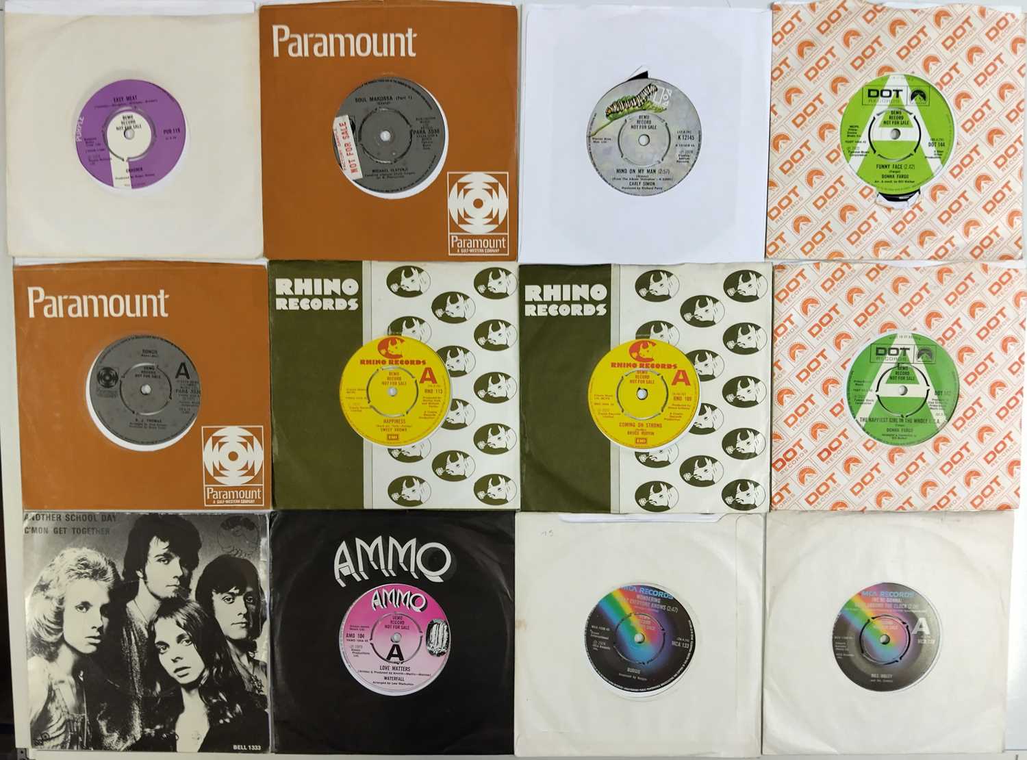 Lot 988 - 70s - 7" COLLECTION (INCLUDING MANY DEMOS)
