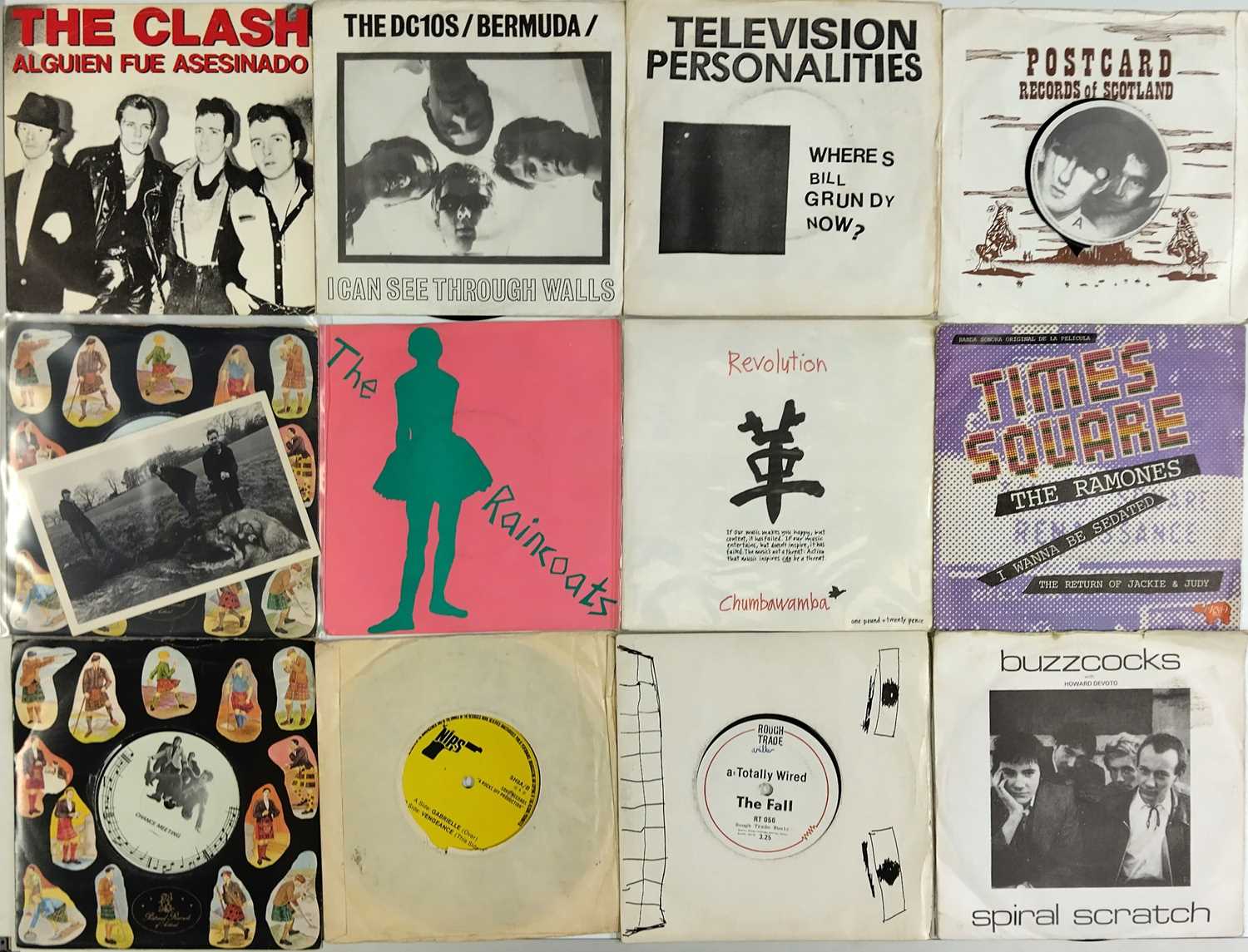 Lot 994 - PUNK / NEW WAVE - 7" PACK (INC RARITIES)