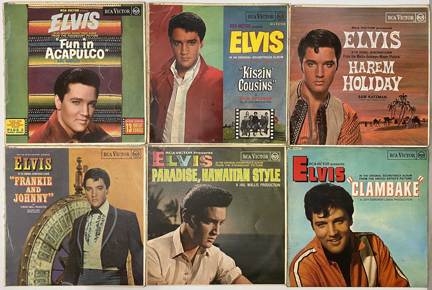 Lot 902 - ELVIS PRESLEY LP COLLECTION INCLUDING HOME