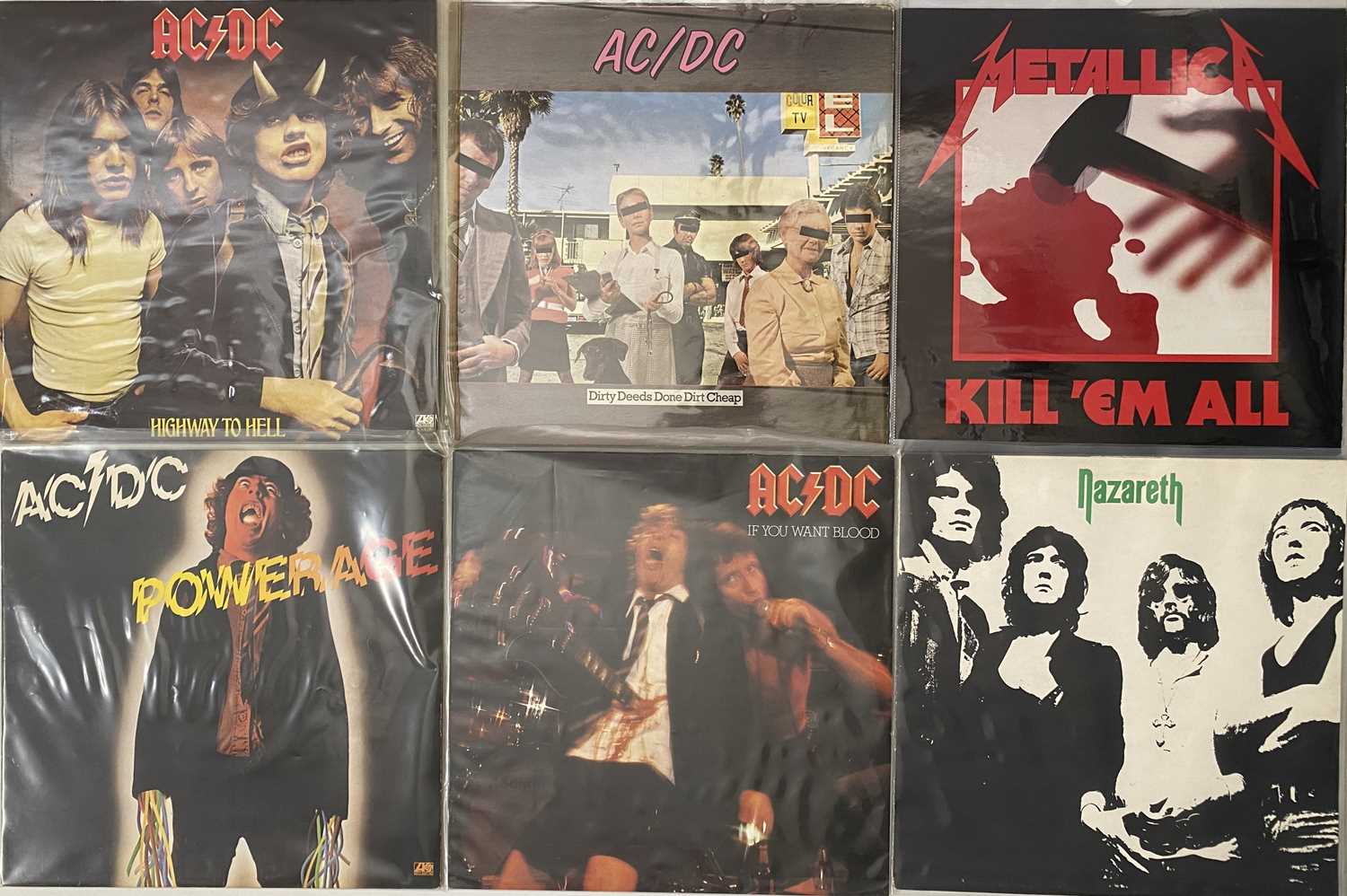 Lot 1013 - HEAVY ROCK / METAL - LP COLLECTION